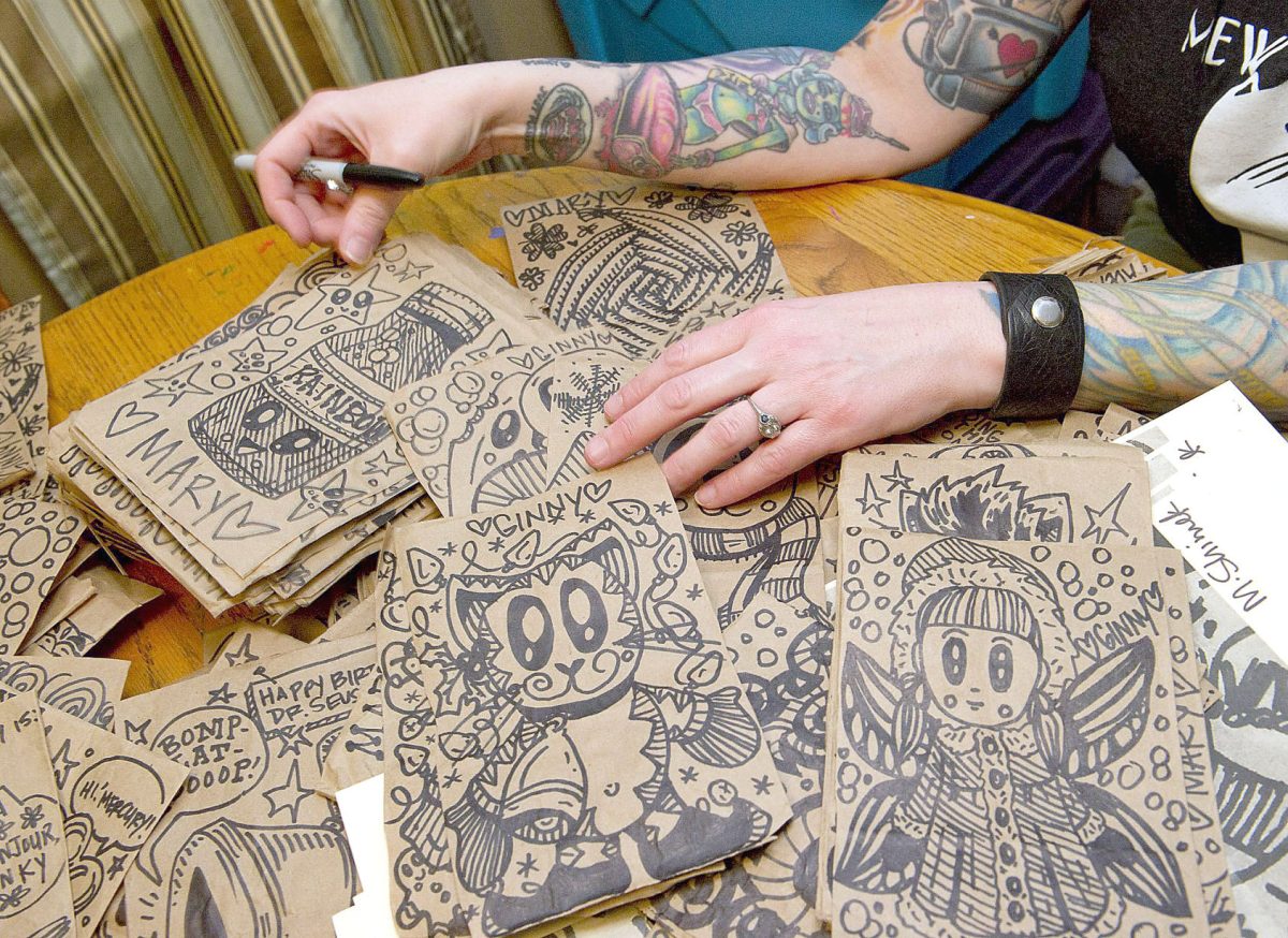 Mother turns daughter’s lunch bags into works of art - Observer-Reporter